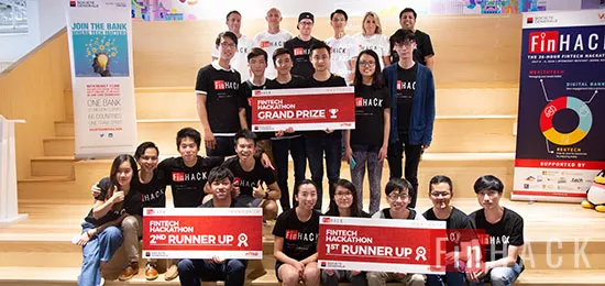 “Augmented Reality” wins among a diversity of ideas at FinHACK 2018 - hackathon co-organized by ...